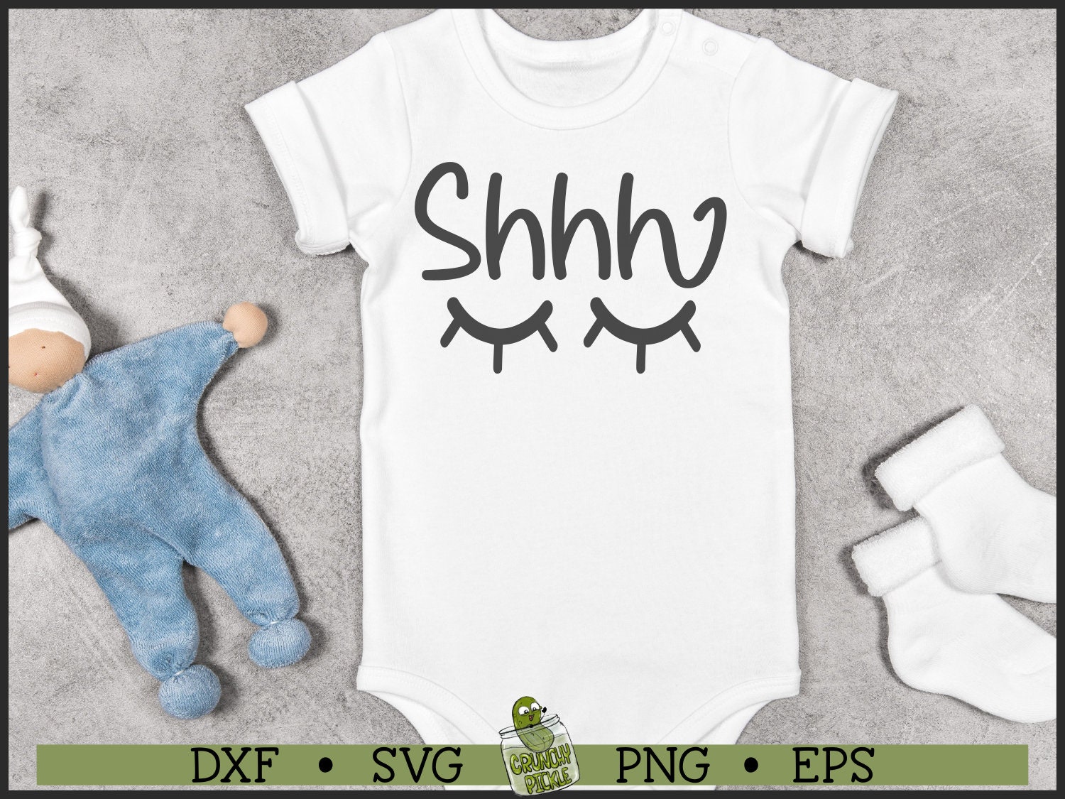 Sleepy Baby SVG File Bundle, Dxf, Eps, Png, Sleep Svg, Nursery Decor ...