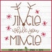 Jingle While You Mingle Christmas SVG File, Dxf, Eps, Png, Reindeer Svg ...