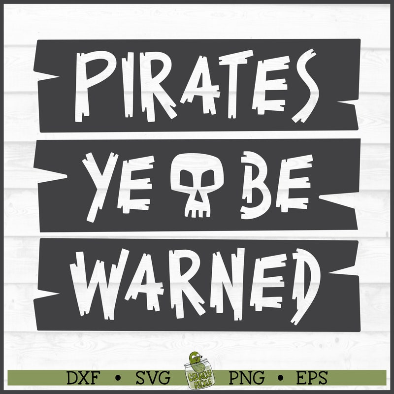 Beware Pirate Sign - Etsy