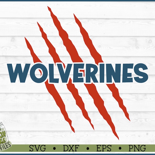 Wolverines Claw SVG File Claw Mark Svg Scratches Svg Dxf | Etsy