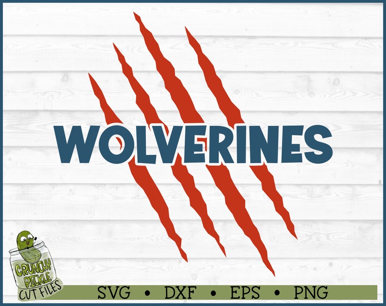 Wolverines Claw SVG File Claw Mark Svg Scratches Svg Dxf - Etsy Israel