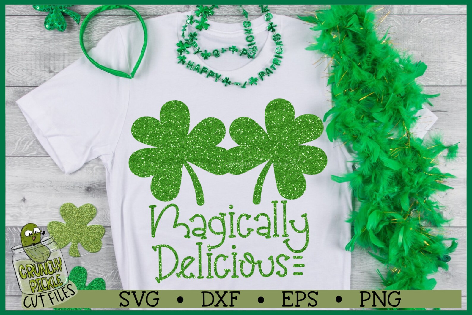 Magically Delicious SVG File Dxf Eps Png St Patrick's - Etsy