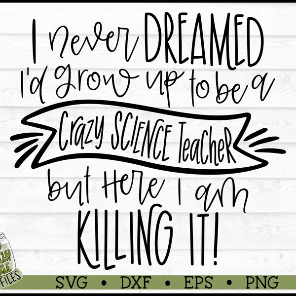 Science Teacher - Etsy