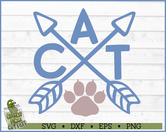 Cat Arrows SVG File Dxf Eps Png Cat Svg Cat Mom Svg Cat | Etsy