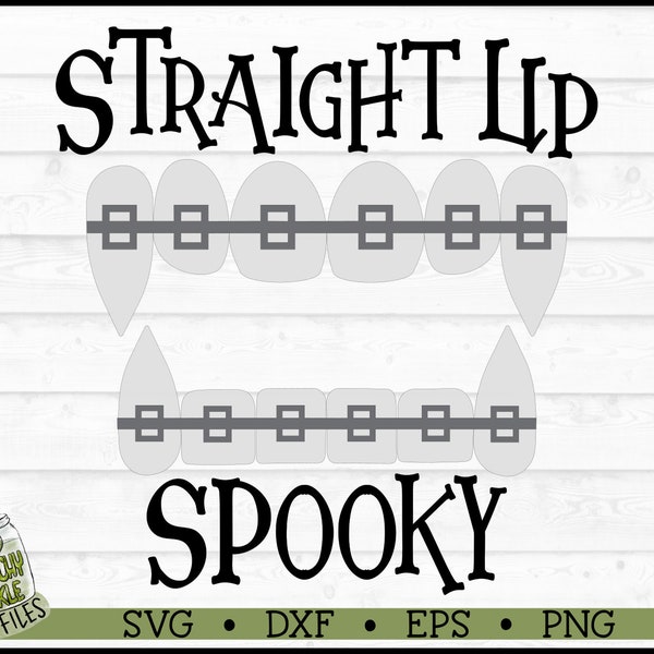 Braces Halloween Svg - Etsy