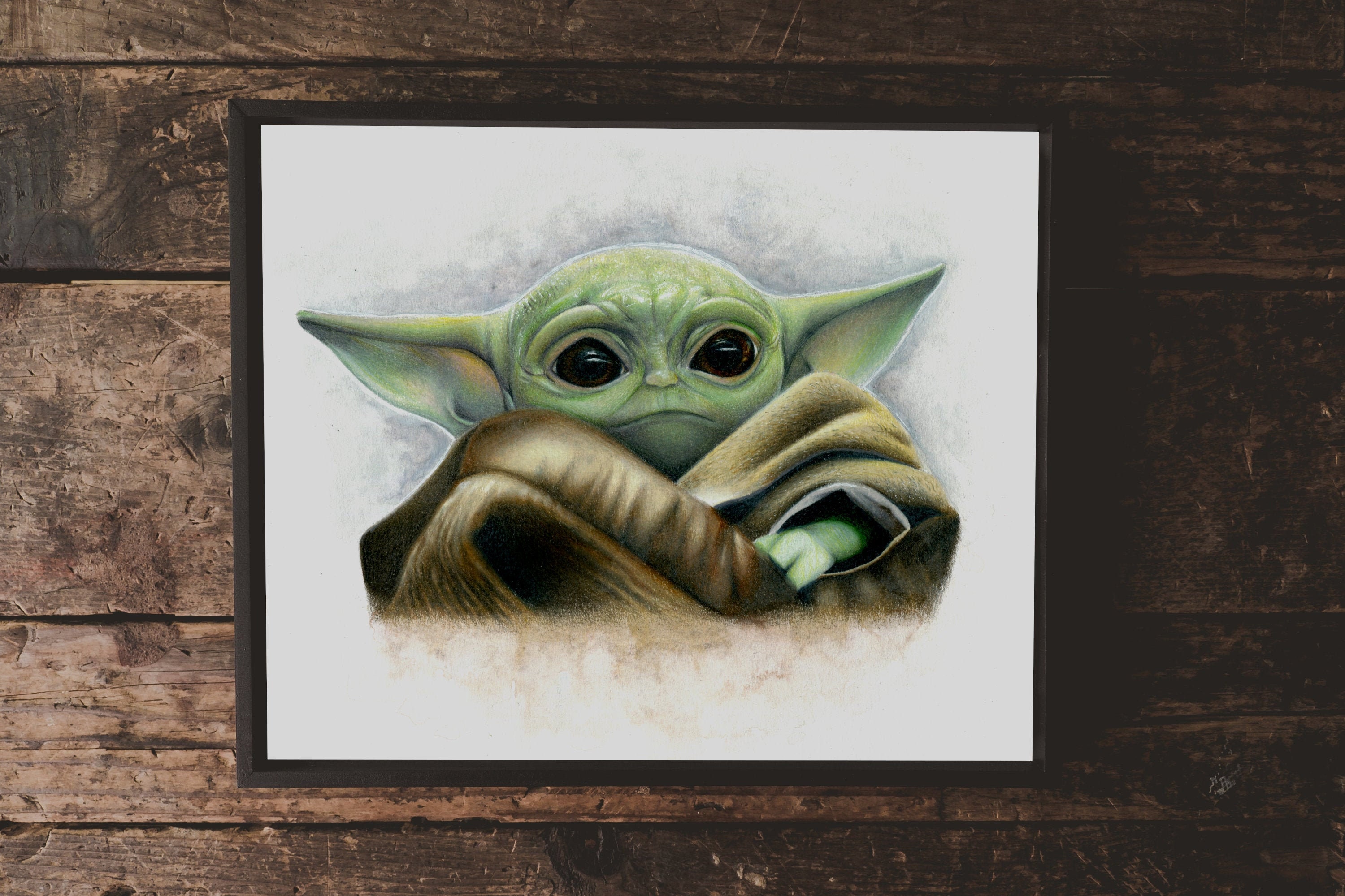 Star Wars Yoda Drawing