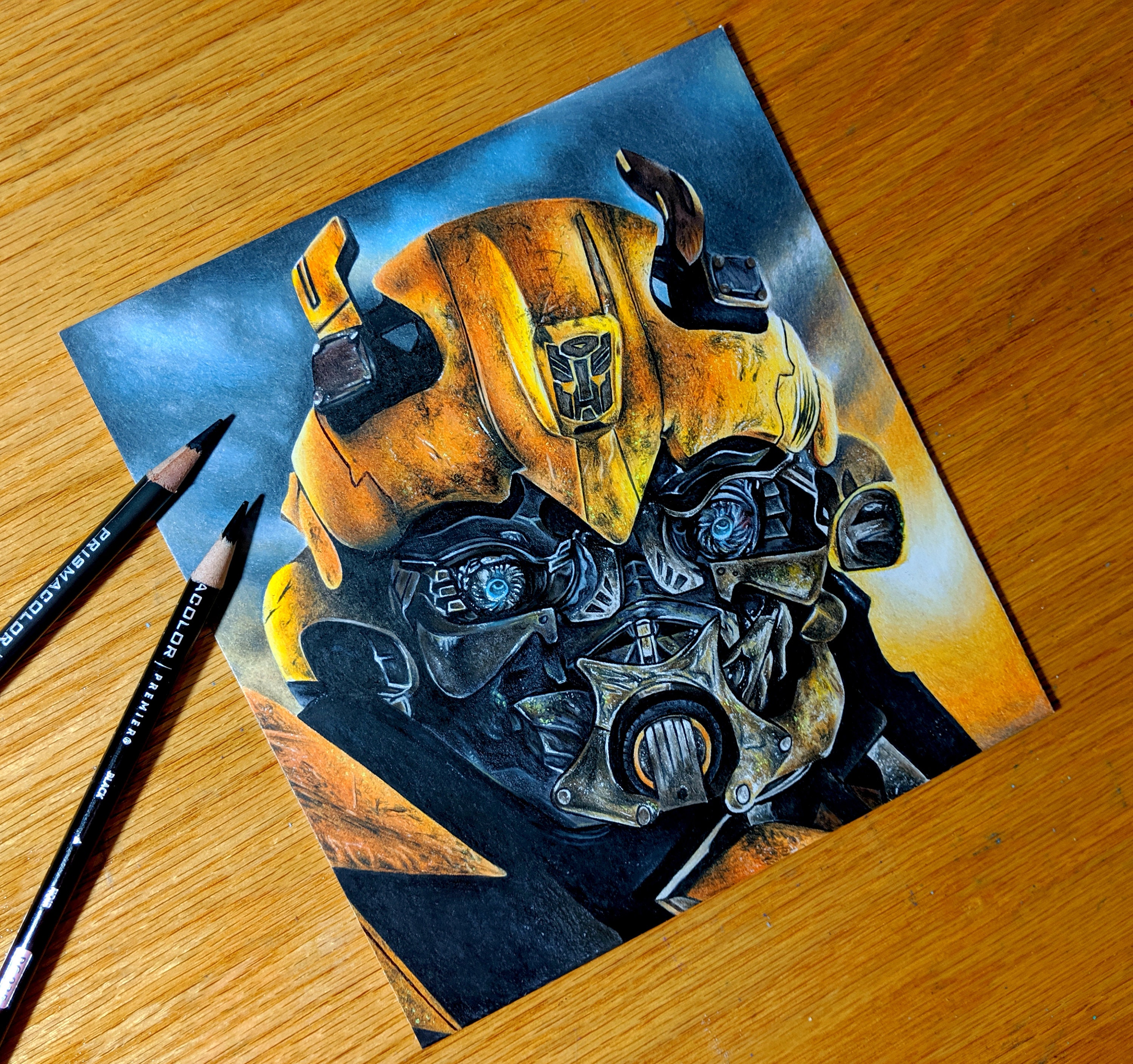 Transformers Bumblebee Drawing