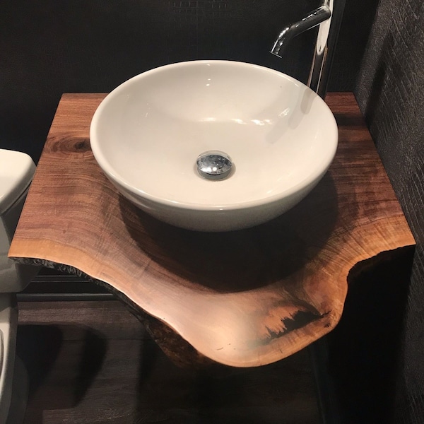 Live Edge Bathroom Decor - Etsy