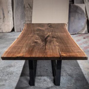 Book Matched Walnut Table - Etsy