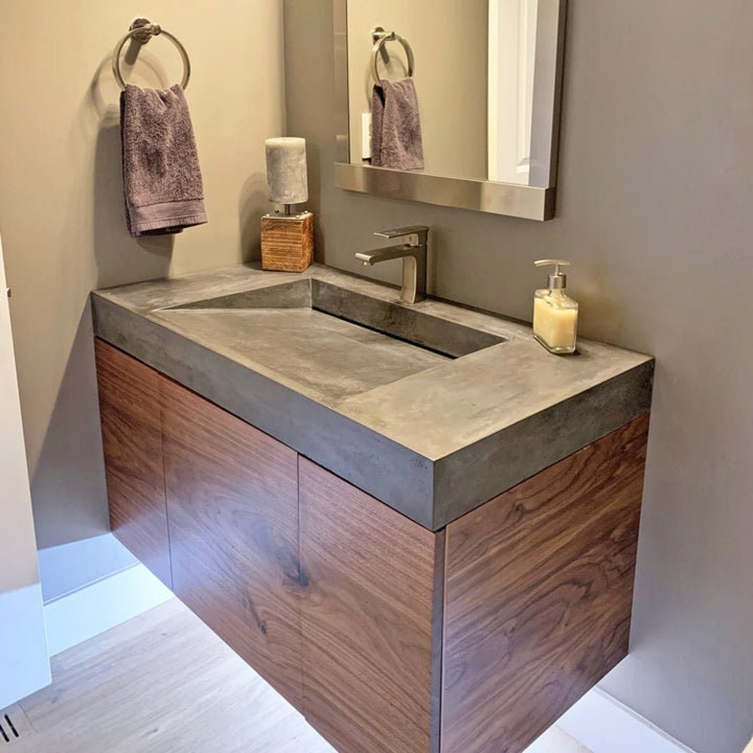 Custom Floating Bathroom Vanity
