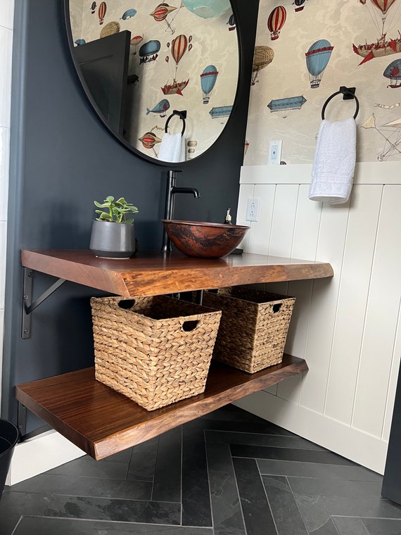 Hanging vanity desk store