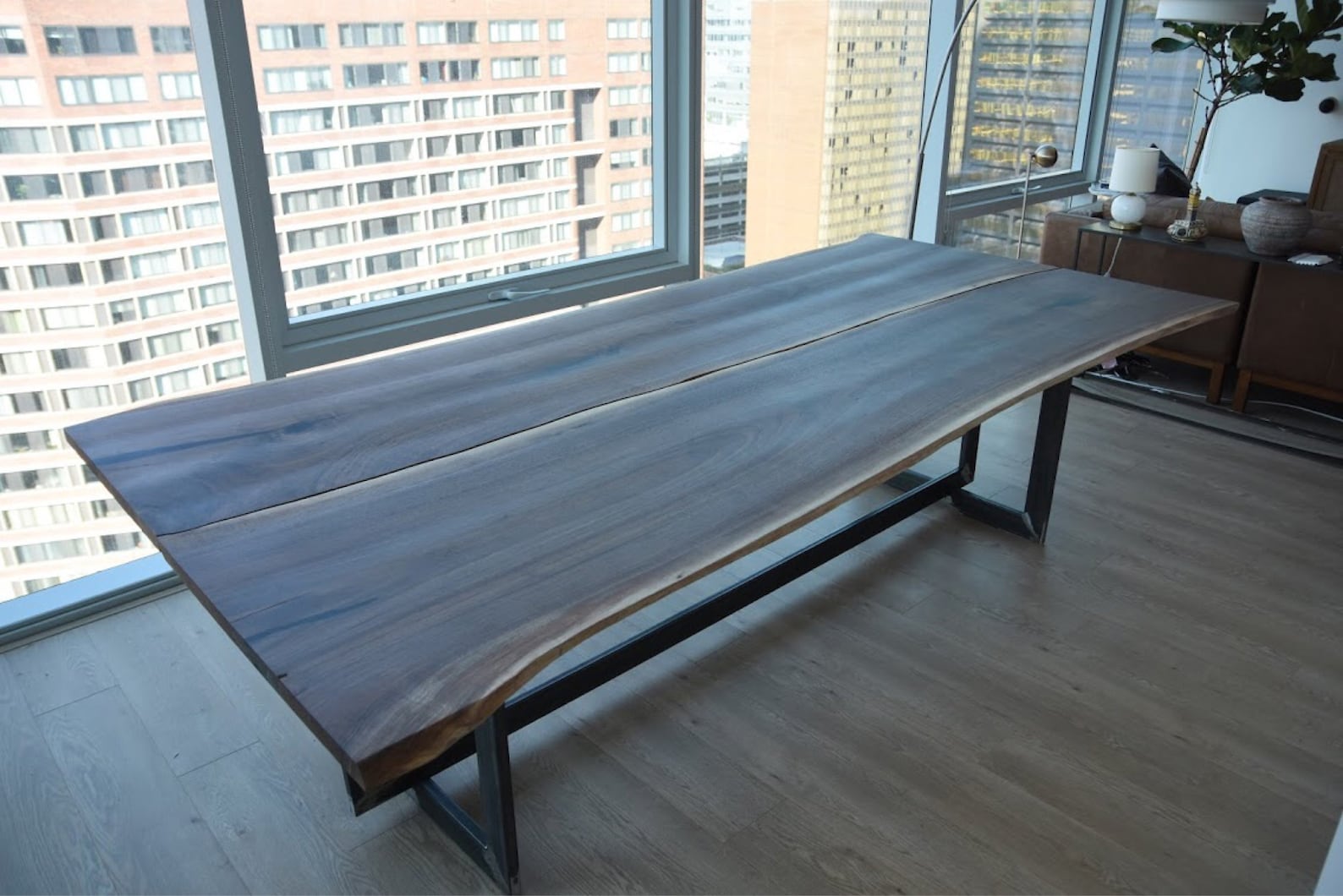 Black Walnut Live Edge Dining Table Black Walnut Table Live - Etsy