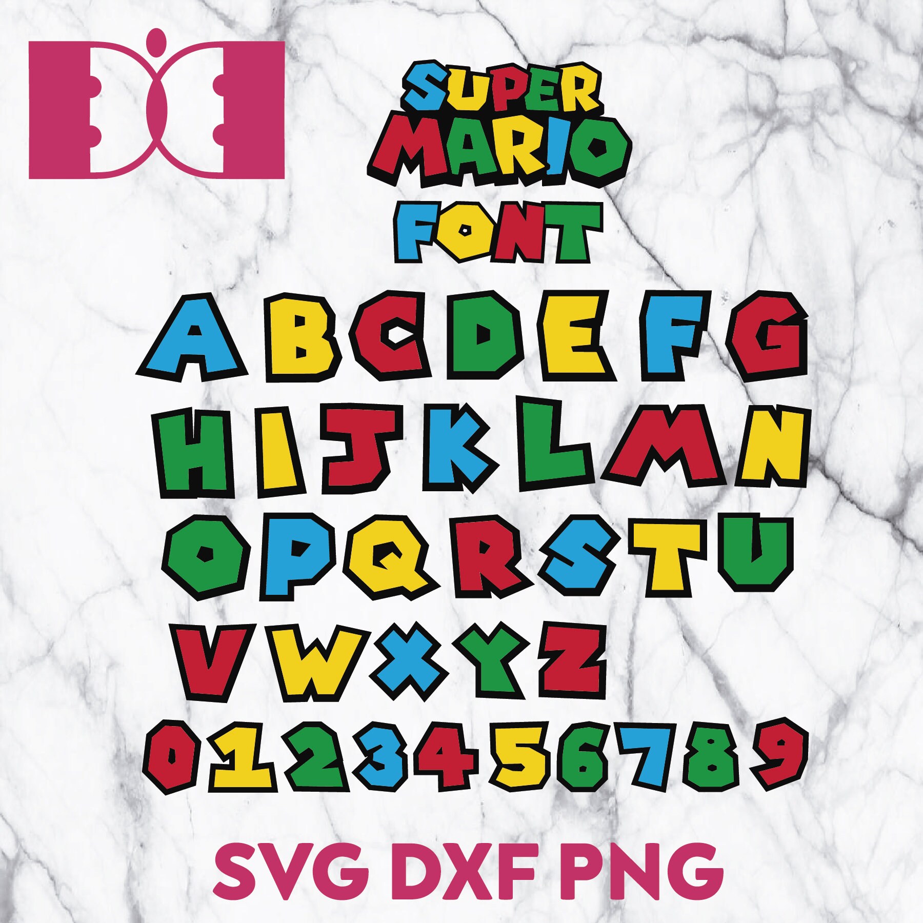 Super Mario Bundle Super Mario SVG Super Mario Silhouette | Etsy