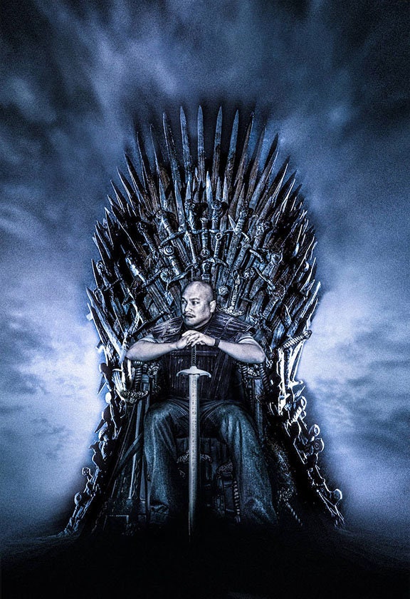Sit on the Iron Throne! Photoshopped Game of Thrones (digital Download ...