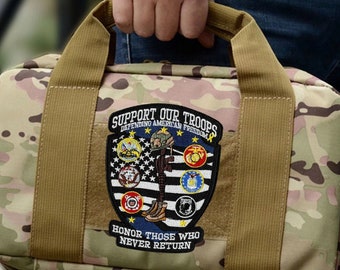 Support Our Troops Patch - Etsy