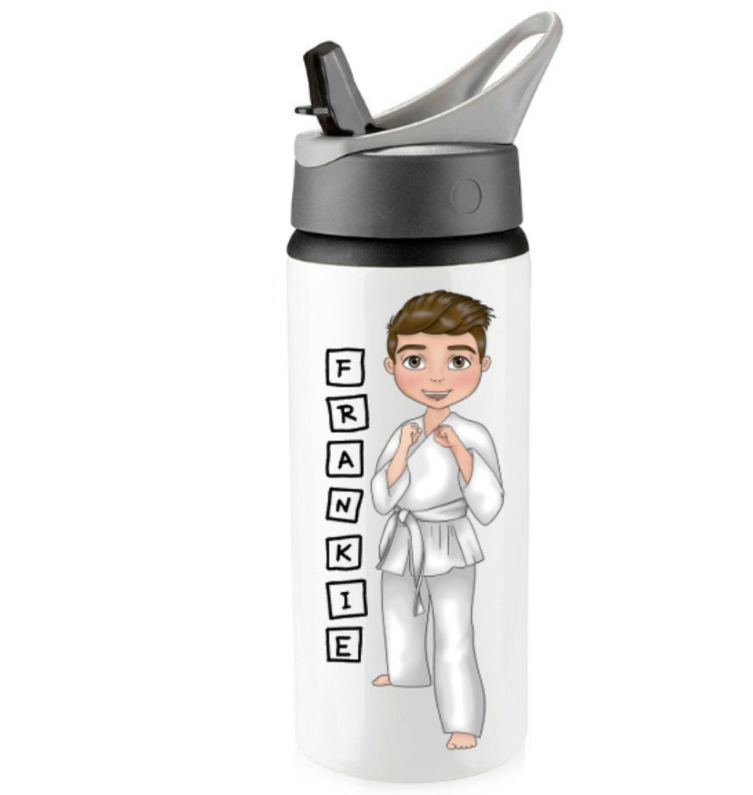 Personalised Water Bottles, Karate, Judo, Coloured Belts, Ju-jitsu ...