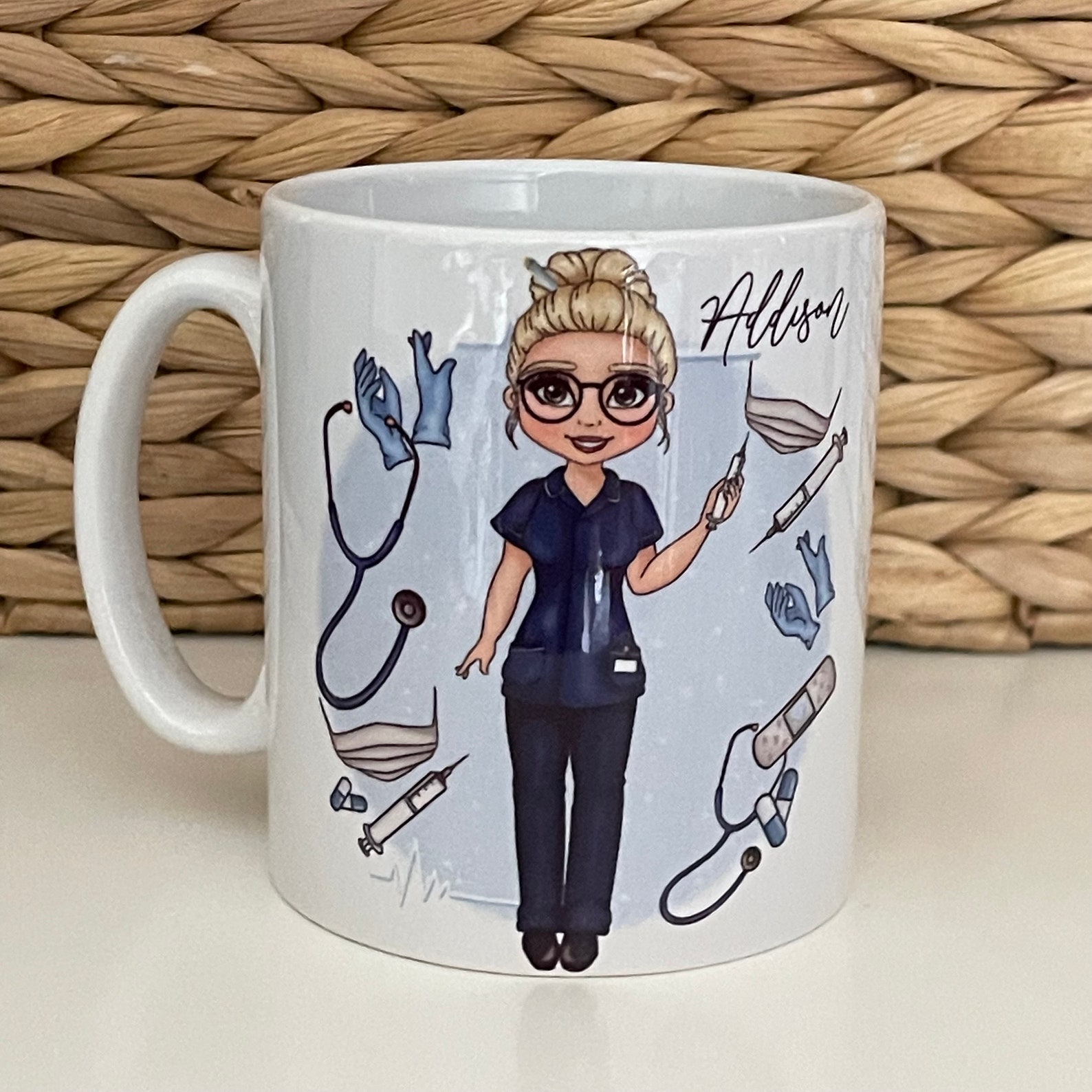 Nurse Gifts, Personalised Nurse Mug, NHS, Doctor, Healthcare Gifts ...