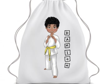 Personalised Taekwondo Judo Martial Arts Bag - Printed With Logo and ...
