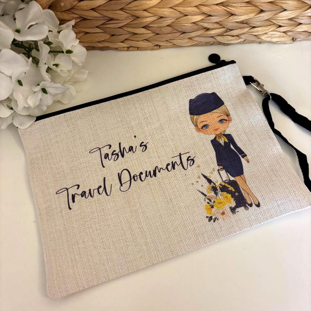 Cabin Crew Bag, Flight Attendant Gifts, Flight Bag, Document Bag ...