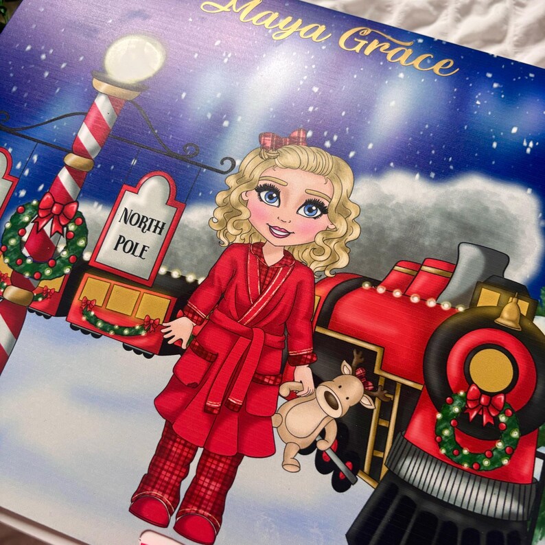 Personalized Polar Express Gift Box: Christmas Eve Keepsake - Etsy