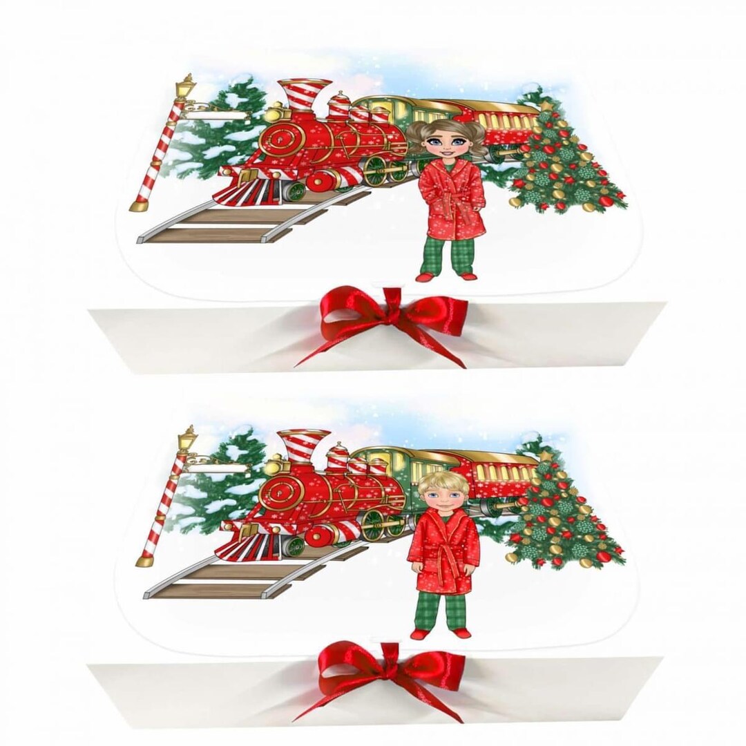 Personalized Polar Express Gift Box: Christmas Eve Keepsake - Etsy