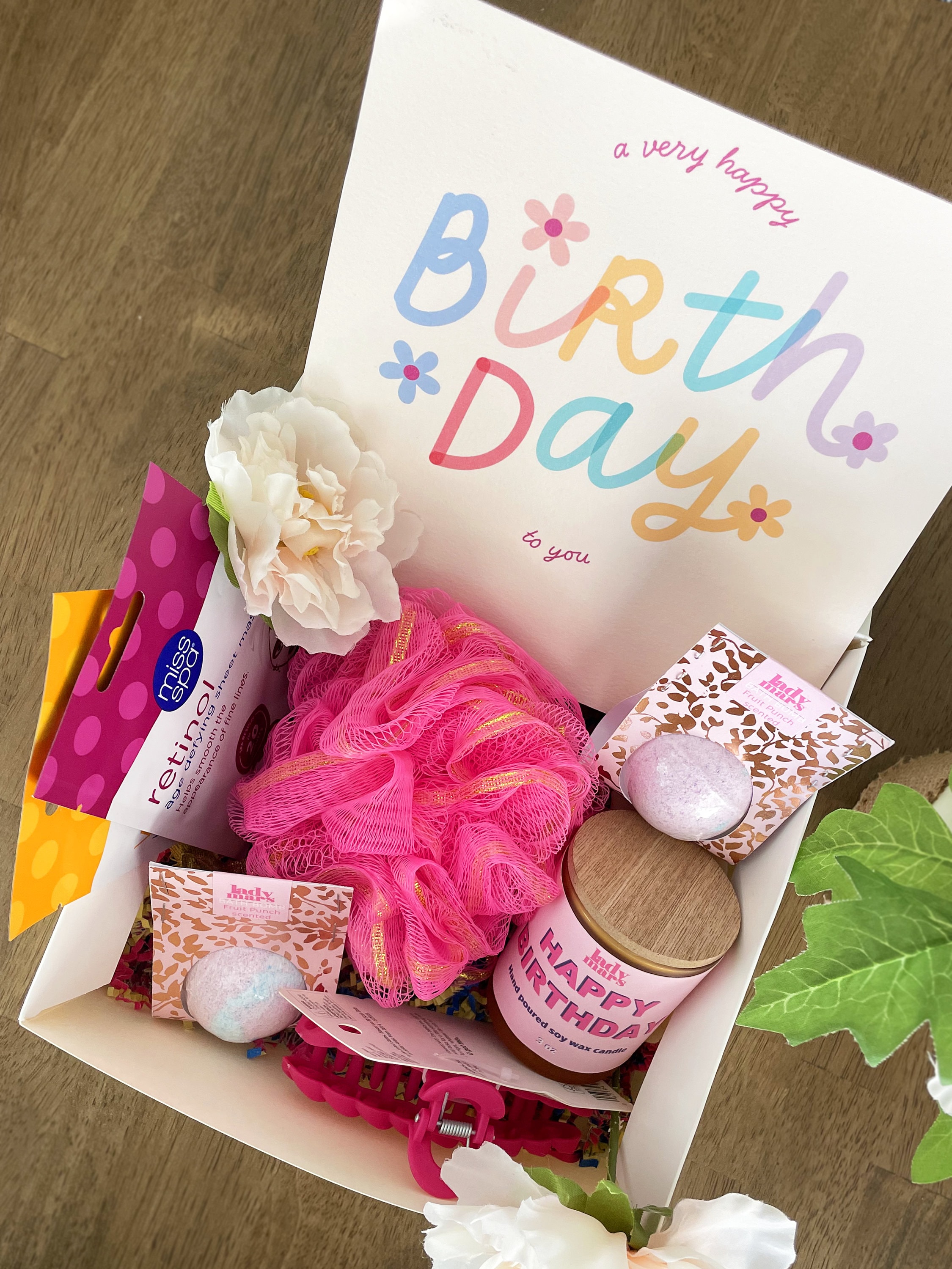 Happy Birthday Personalized Gift Custom Gift Box Send a Gift Gift for ...