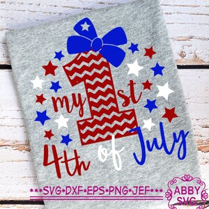 My First 4th of July Svg,american Flag Svg,girls 4th of July Cut File ...