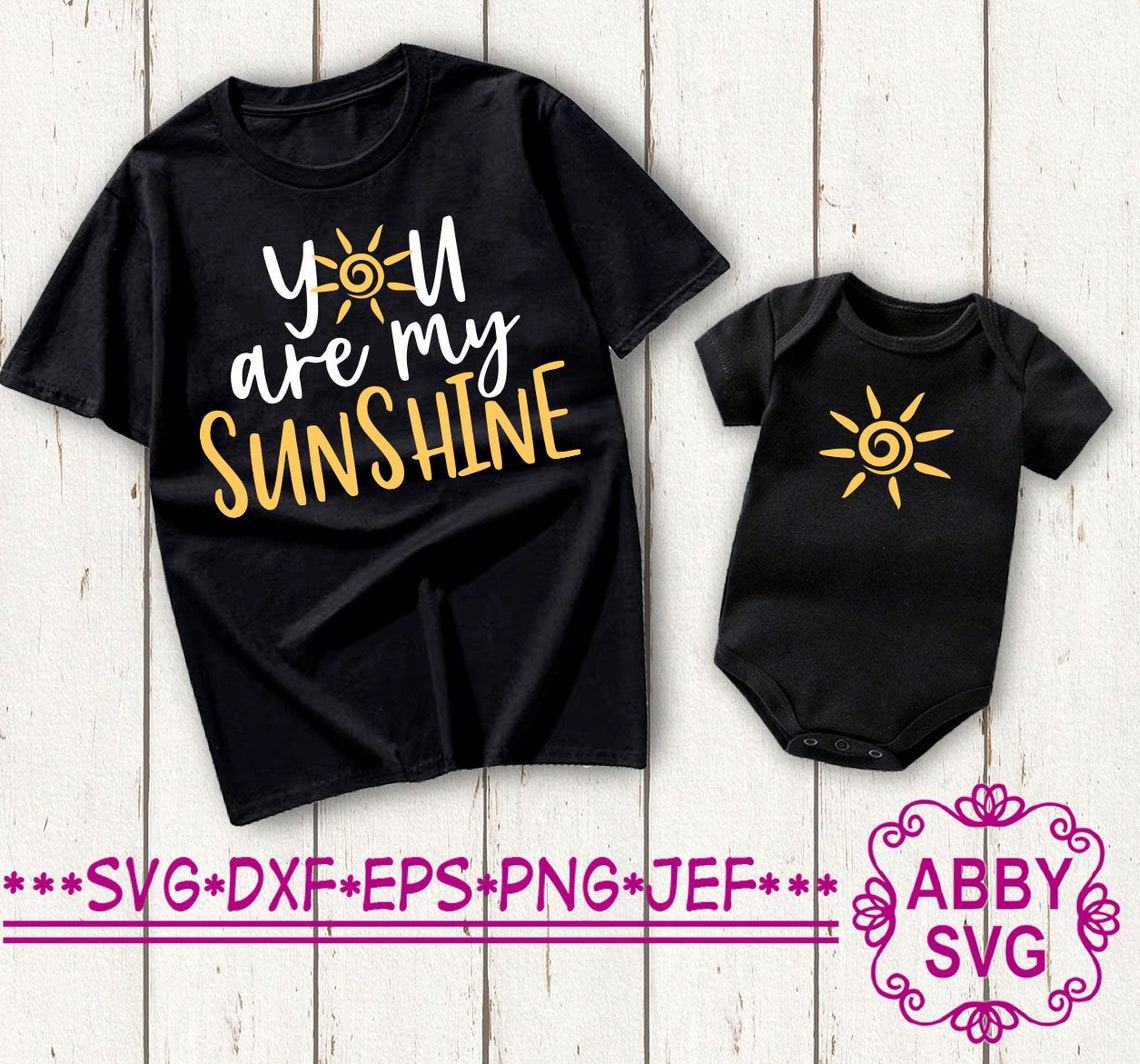 Instant download You are my sunshine svg Cut FileSunshine svg | Etsy