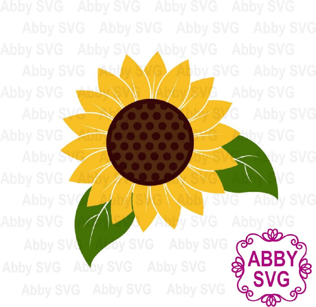 Sunflower Cut File Svg,png,dxf and Eps File for the Cutting Machines NO ...