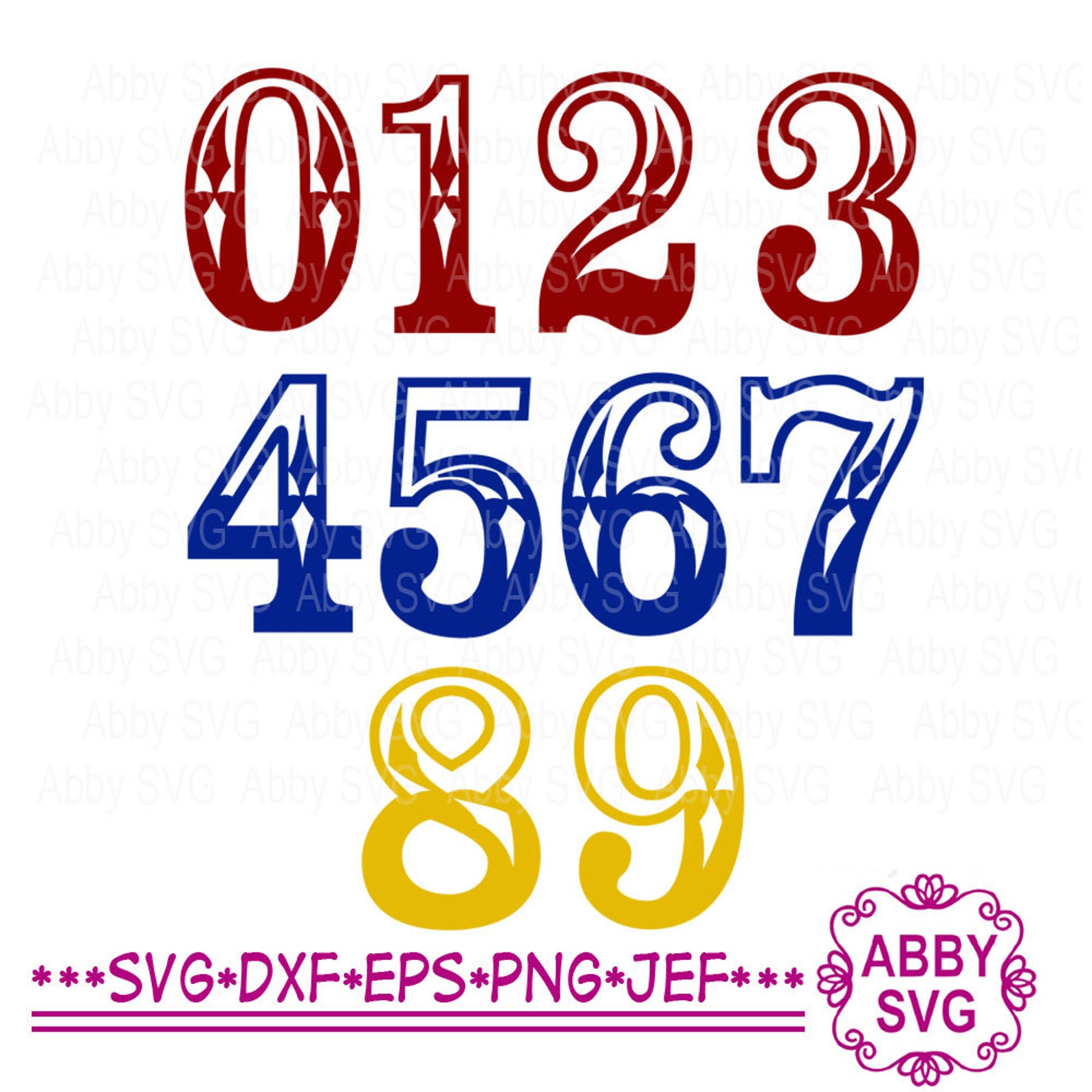 Circus Alphabet Svgcircus Numbers Svgcarnival Svgcircus - Etsy UK