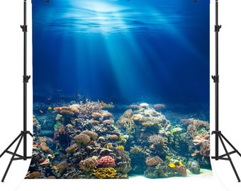 Underwater backdrop | Etsy