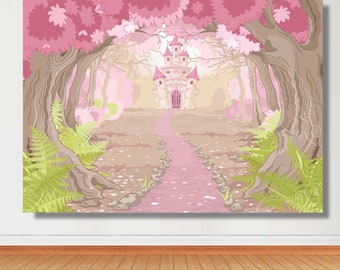 Castle backdrop | Etsy