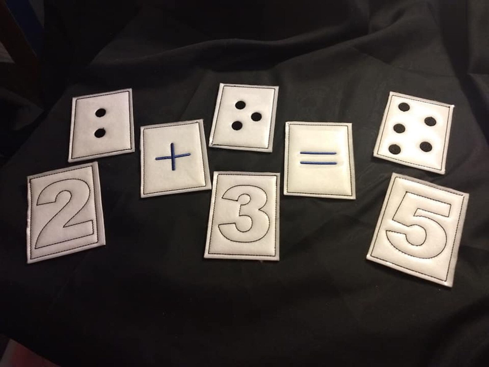 Basic Math Flash Card Embroidery Design - Etsy