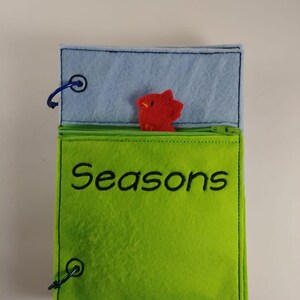 Seasons Activity Book Embroidery Design - ITH Embroidery Design ...