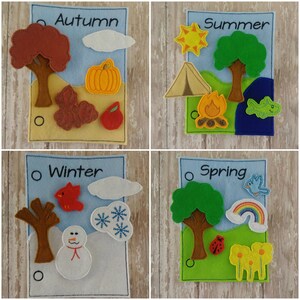 Seasons Activity Book Embroidery Design - ITH Embroidery Design ...