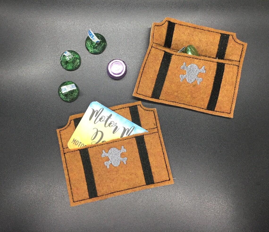 Treasure Chest Embroidery Design - Embroidery Pattern - Elf Stuff - Etsy
