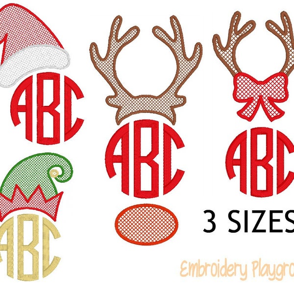 Embroidery Monogram Frames - Etsy