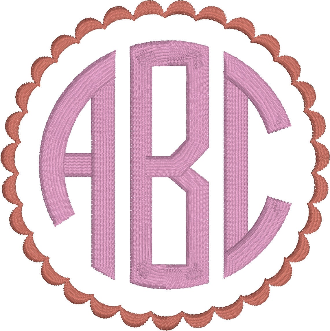 Monogram Frames Embroidery Designs Machine Embroidery | Etsy