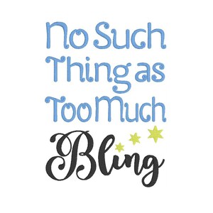 No Such Thing as Too Much Bling Cheerleading Quote Fancy Reading Pillow ...