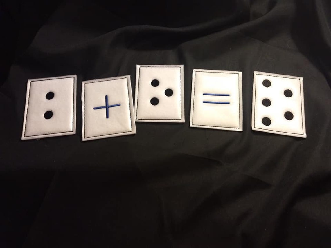 Basic Math Flash Card Embroidery Design - Etsy