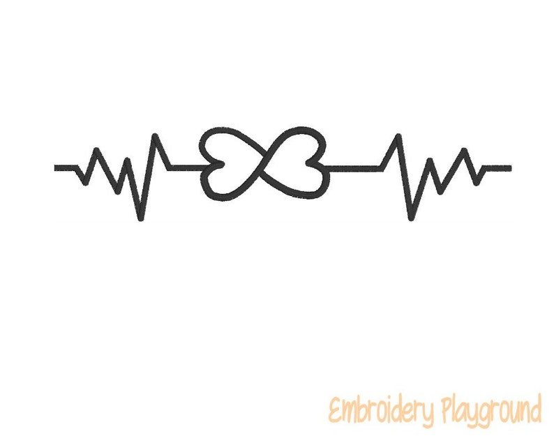 Double Heart Beats Two Hearts Beat as One Wedding Design - Etsy