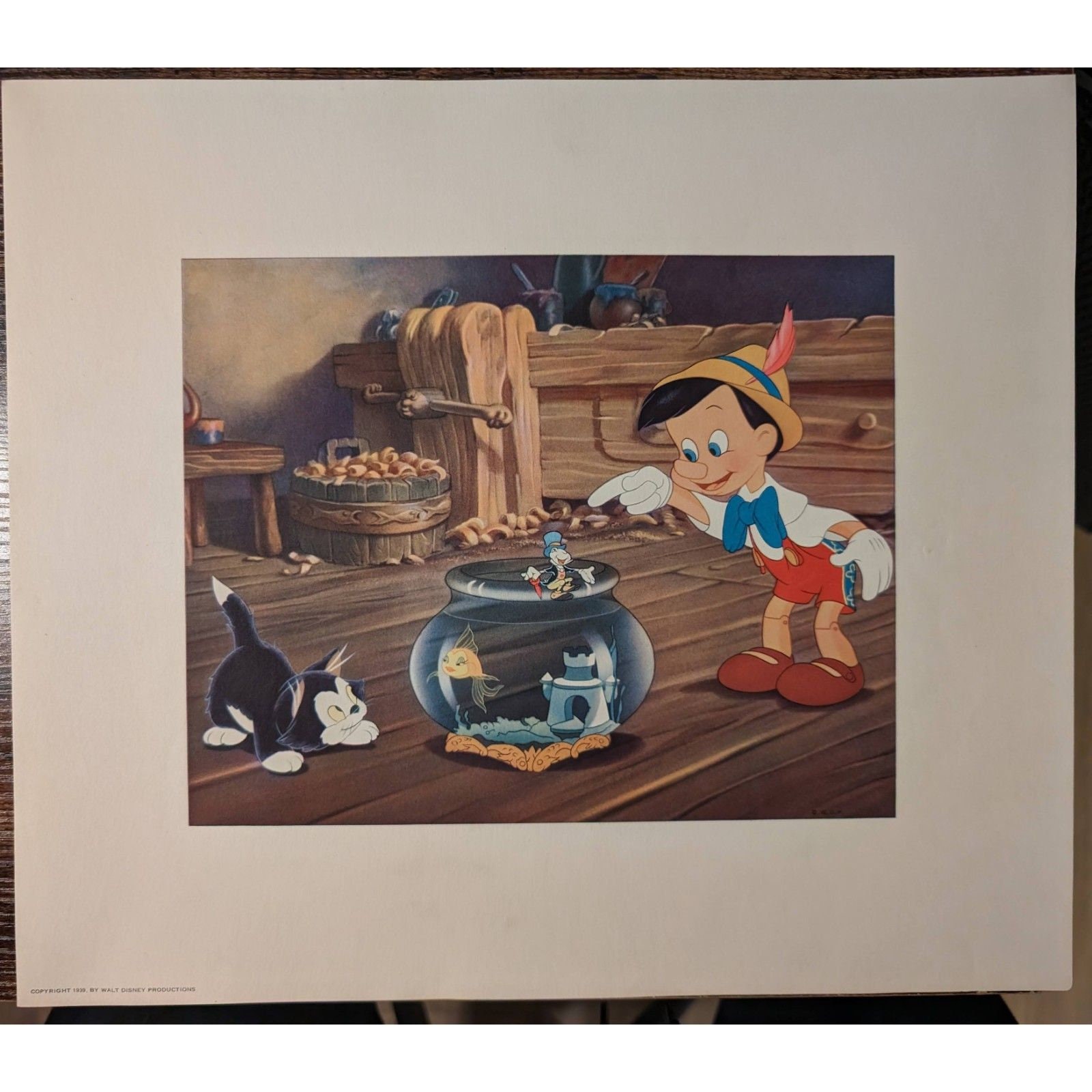 Rare Pinocchio 1940 Center Theatre Premiere Info/print Packet W/ 4 ...