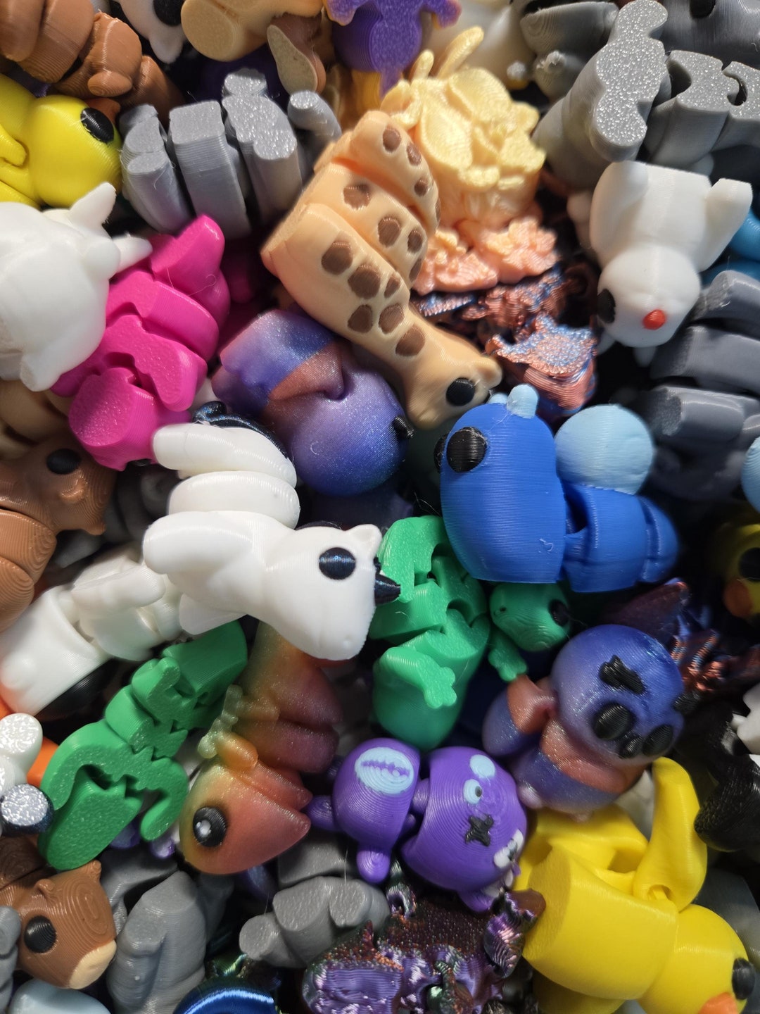 Baby Animal Fidgets 3D Printed Gift Teachers Desk Pet Christmas ...