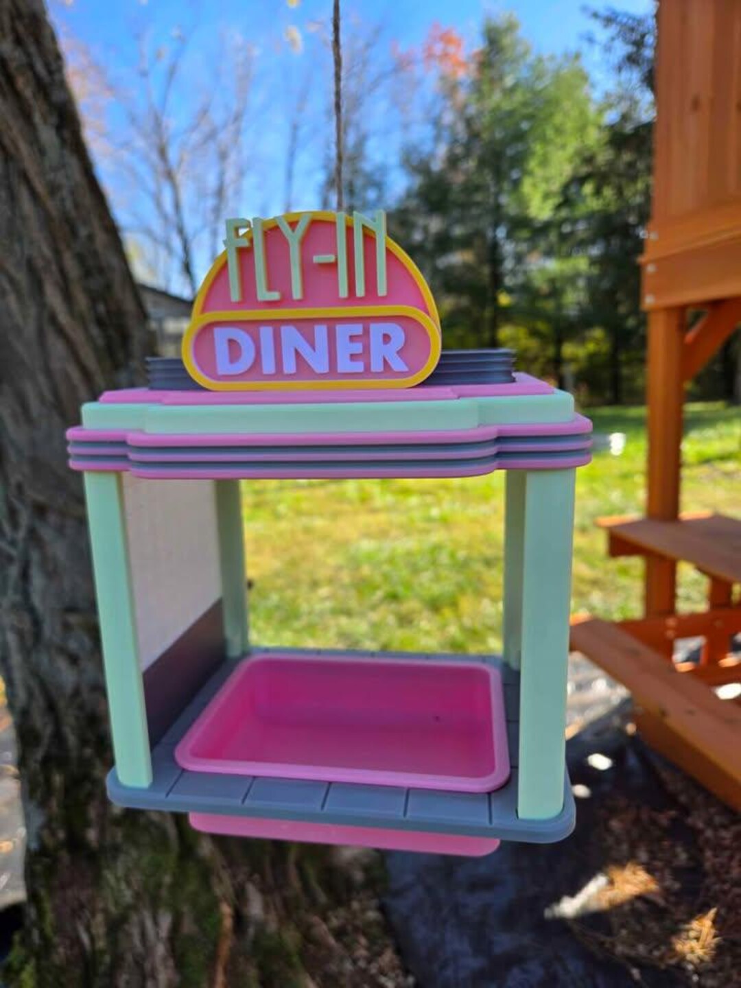 Fly in Diner Birdfeeder Birdhouse Birds Retro Vintage - Etsy