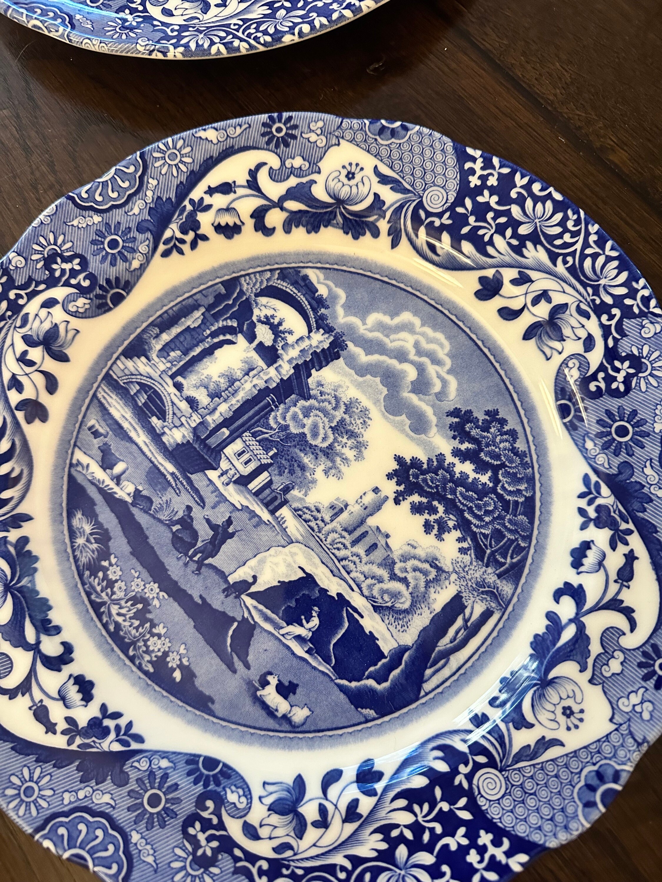 Spode Italian / Blue and White / Set of 11 / Wall Grouping - Etsy