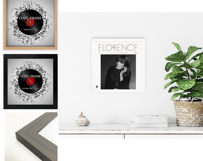 45 Rpm Record Picture Frame Displays Sleeve and 7 Vinyl - Etsy