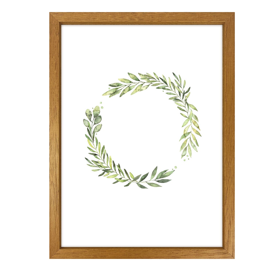 Wooden Photo Frame Oak Effect Real Wood Photo Frame / - Etsy