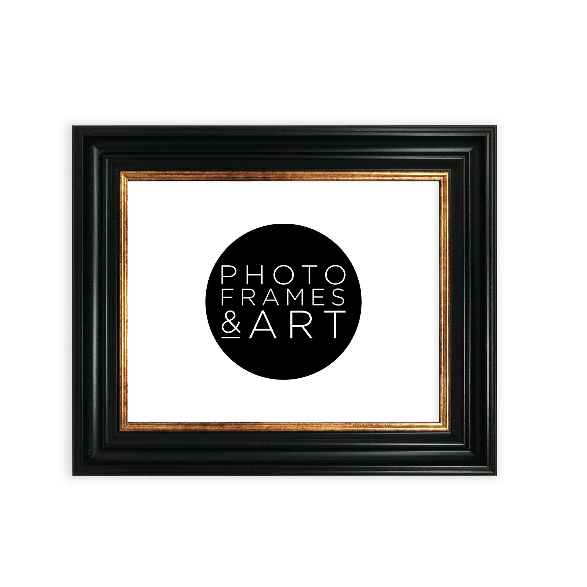 Vintage Style Black and Gold Photo Frame 12x8 / 15x10 / - Etsy UK
