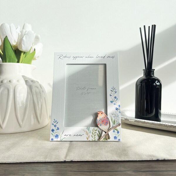 Robin Photo Frame - Etsy UK