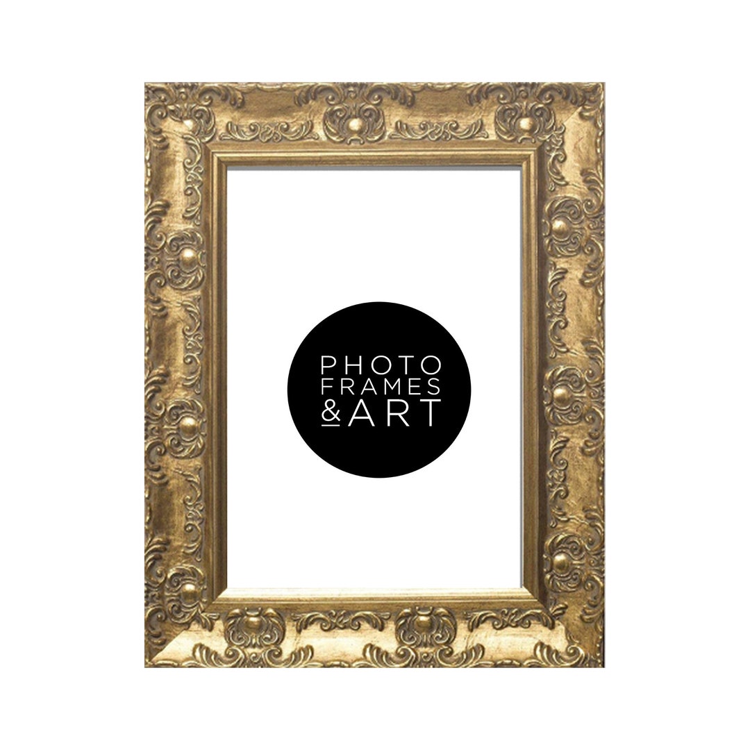 Antique Gold A2 Poster Frames Vintage Style Gold Photo Frames A2 ...